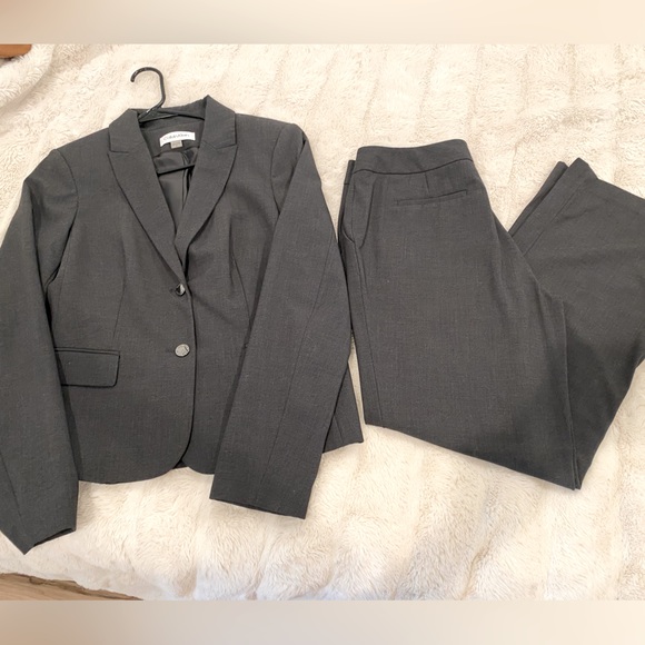 Calvin Klein | Jackets & Coats | Calvin Kline Grey Suit | Poshmark